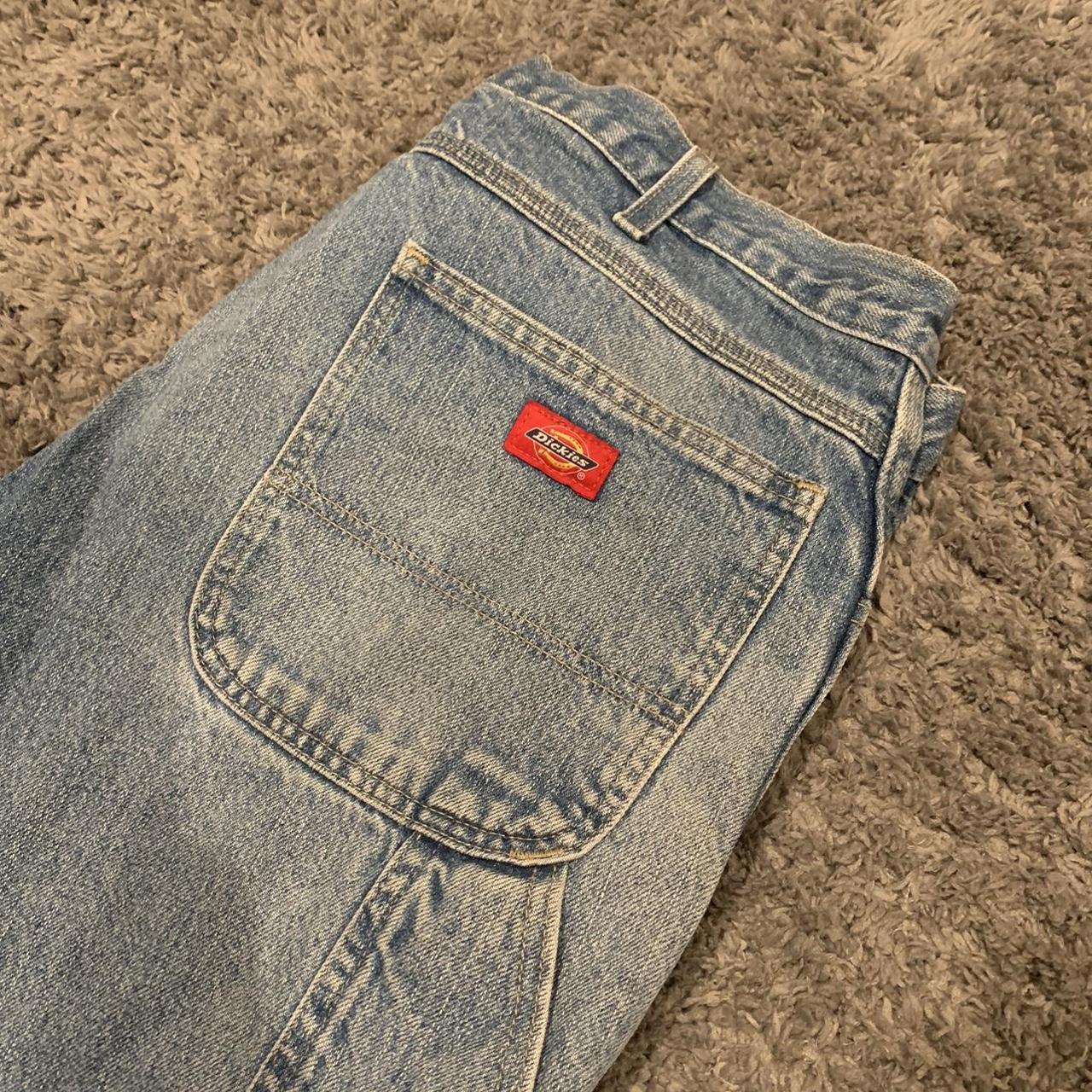 Light Blue Dickies Jeans 3630 Great Condition Depop