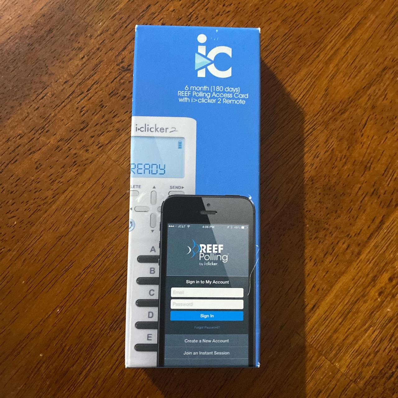 iclicker reef used device - Depop