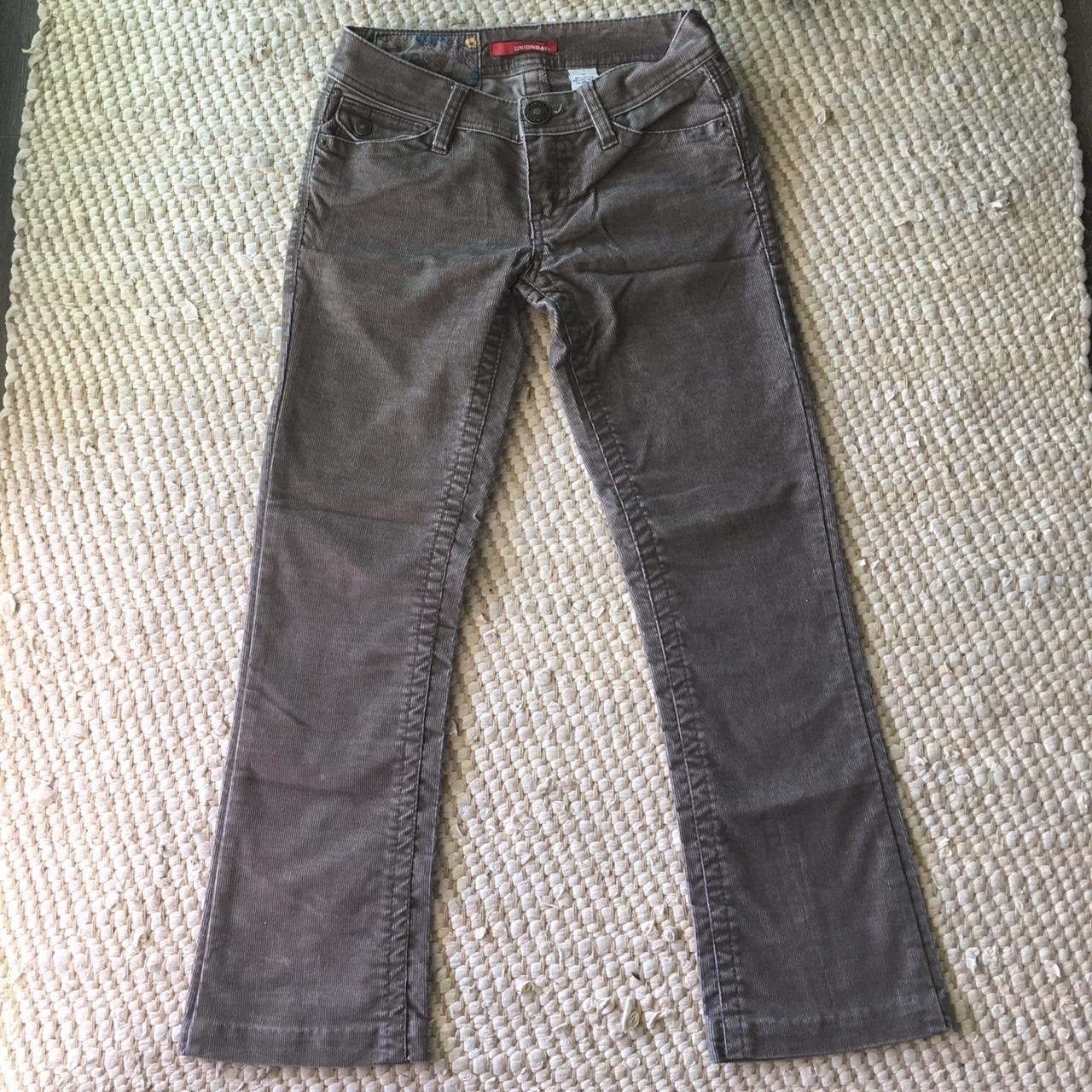 VTG Union Bay Corduroy Pants Women's Crop Petite... - Depop