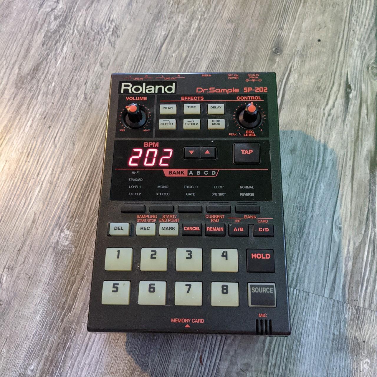 🖤Roland Dr.Sample SP-202 Vintage Sampler Looper Drum... - Depop