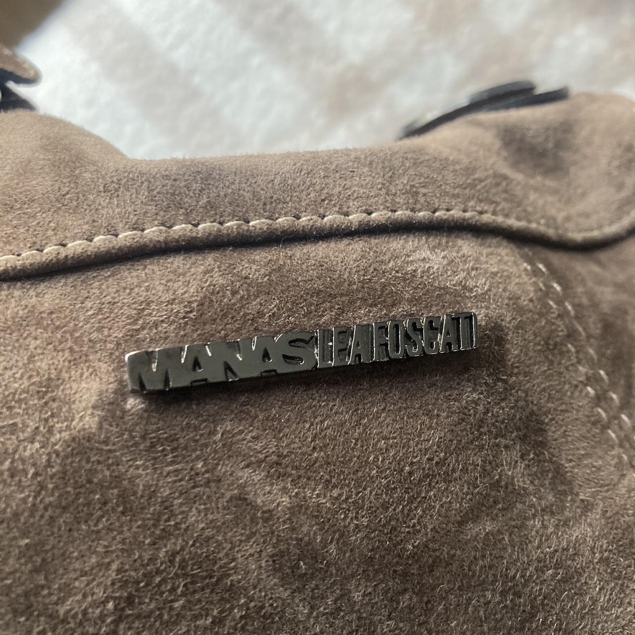 Manas Lea Foscati brown suede bag. In perfect... - Depop