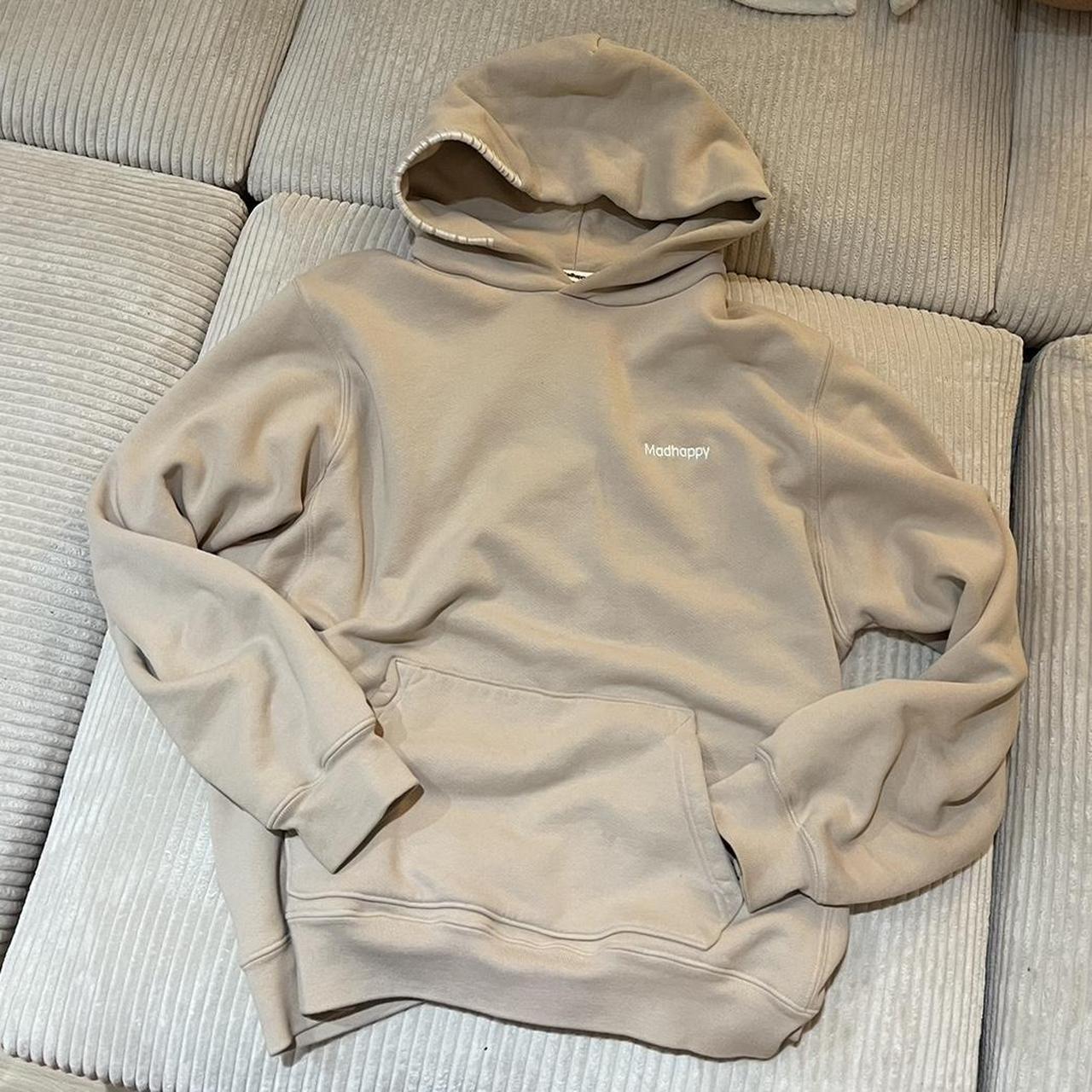 Madhappy Tan Oversized Hoodie Size L Depop