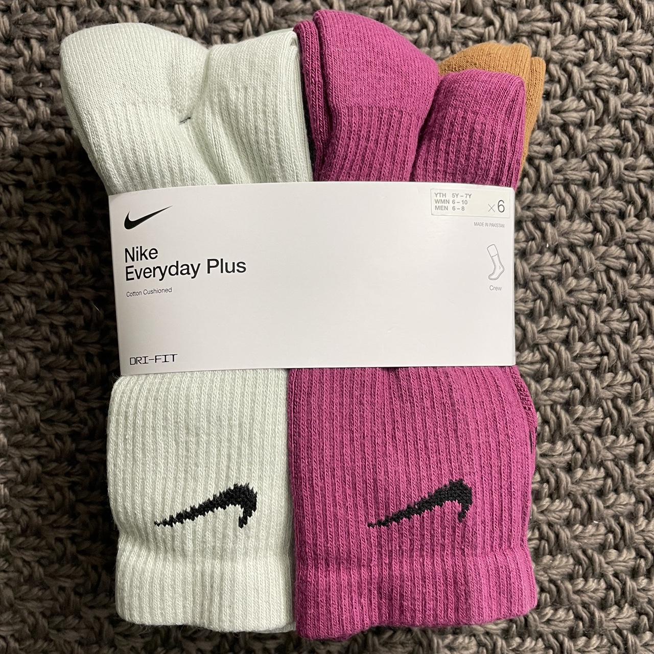 Colorful Nike crew socks - Depop