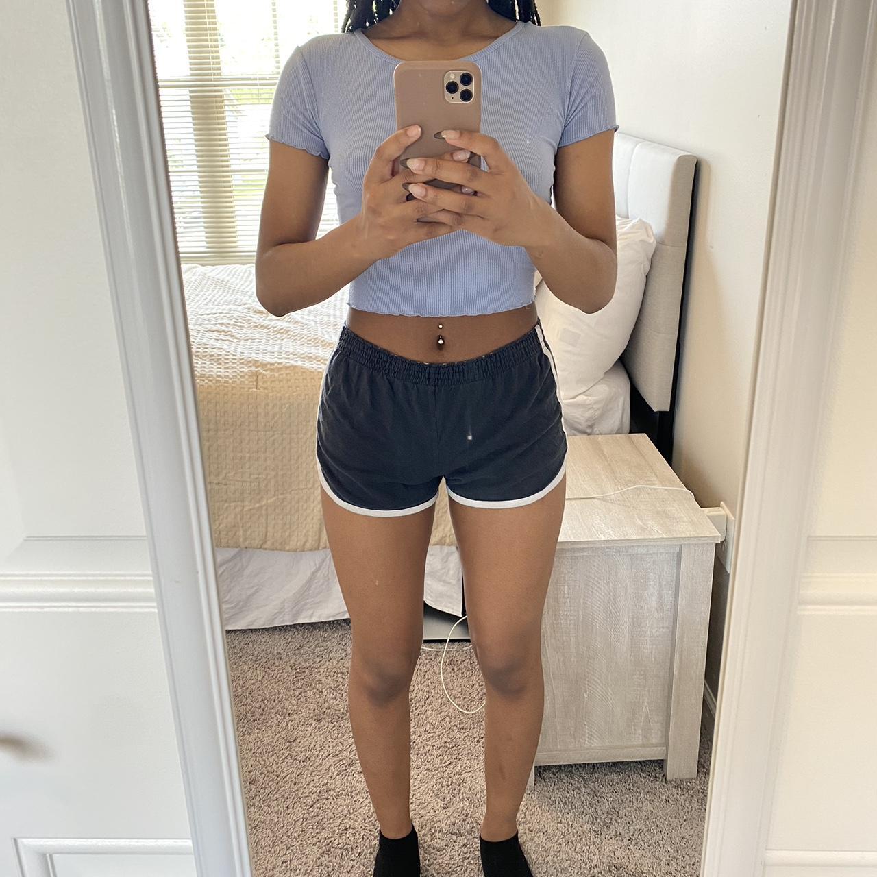 Soffe Women's Black Shorts | Depop