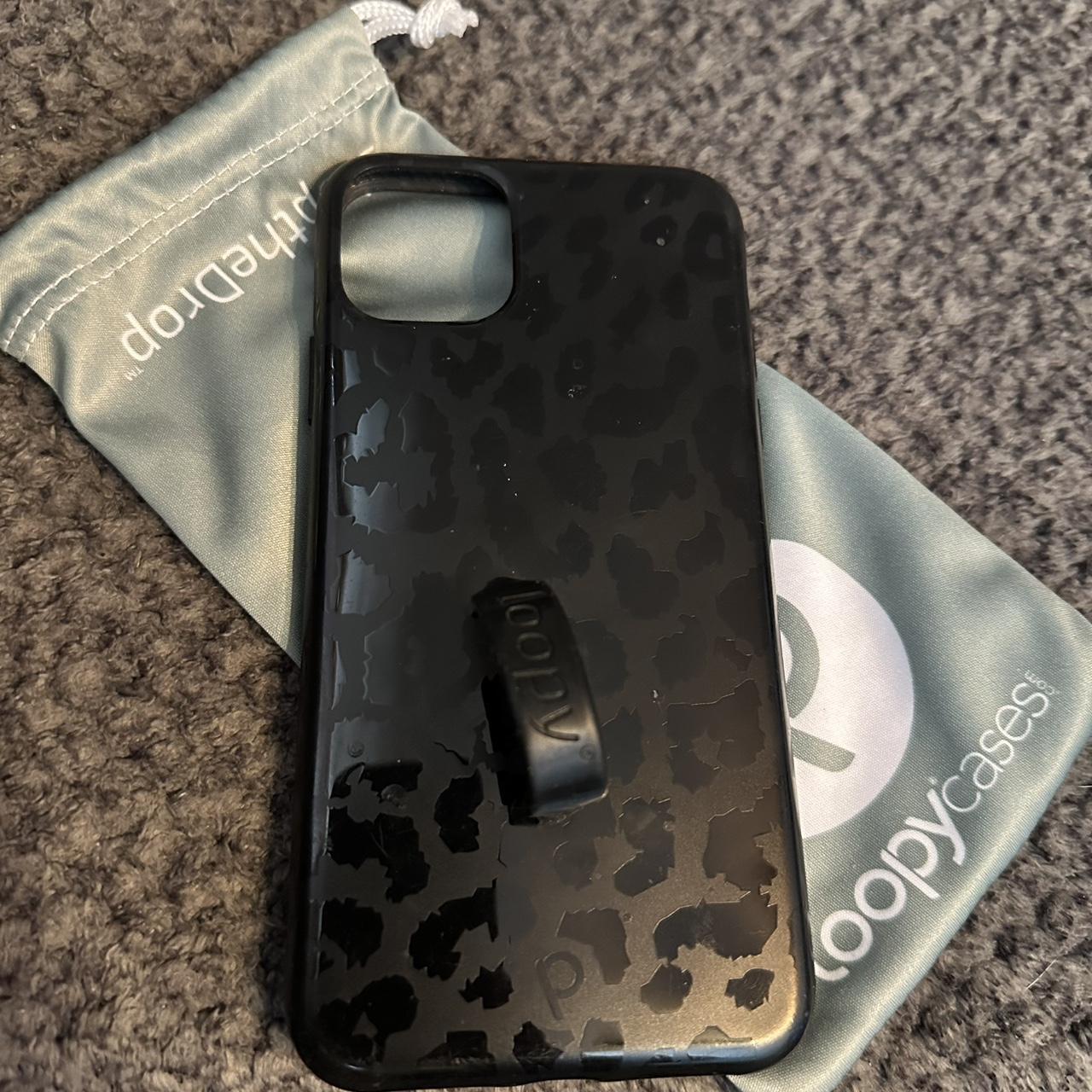 Loopy case for Apple iPhone 11 Pro Max Black leopard... | Depop