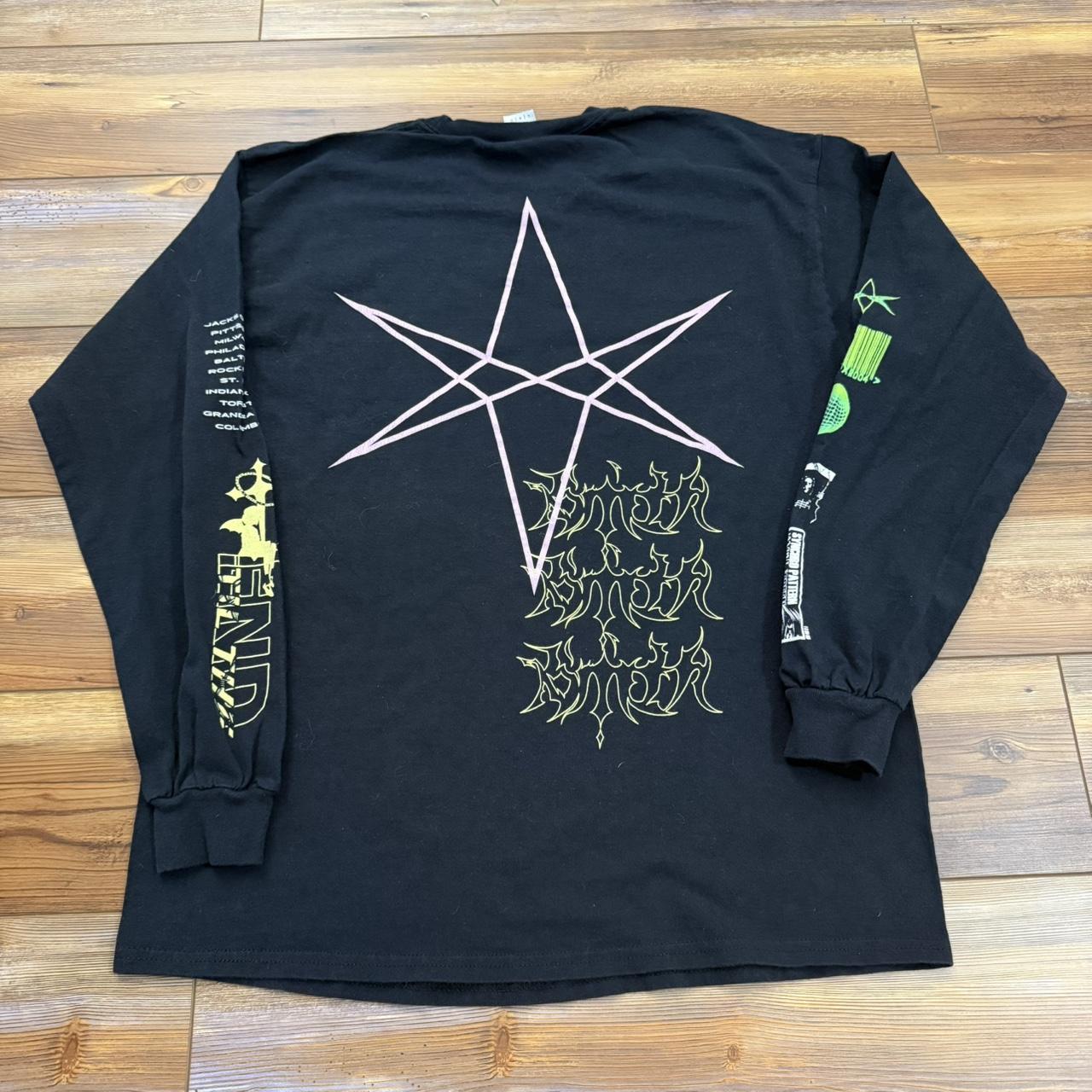 Black Y2K Bring Me The Horizon BMTH Tour Longsleeve... | Depop