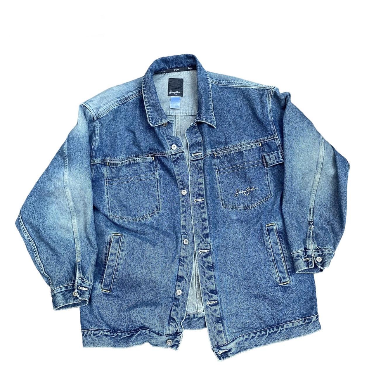 Sean John Men's Blue Jacket | Depop