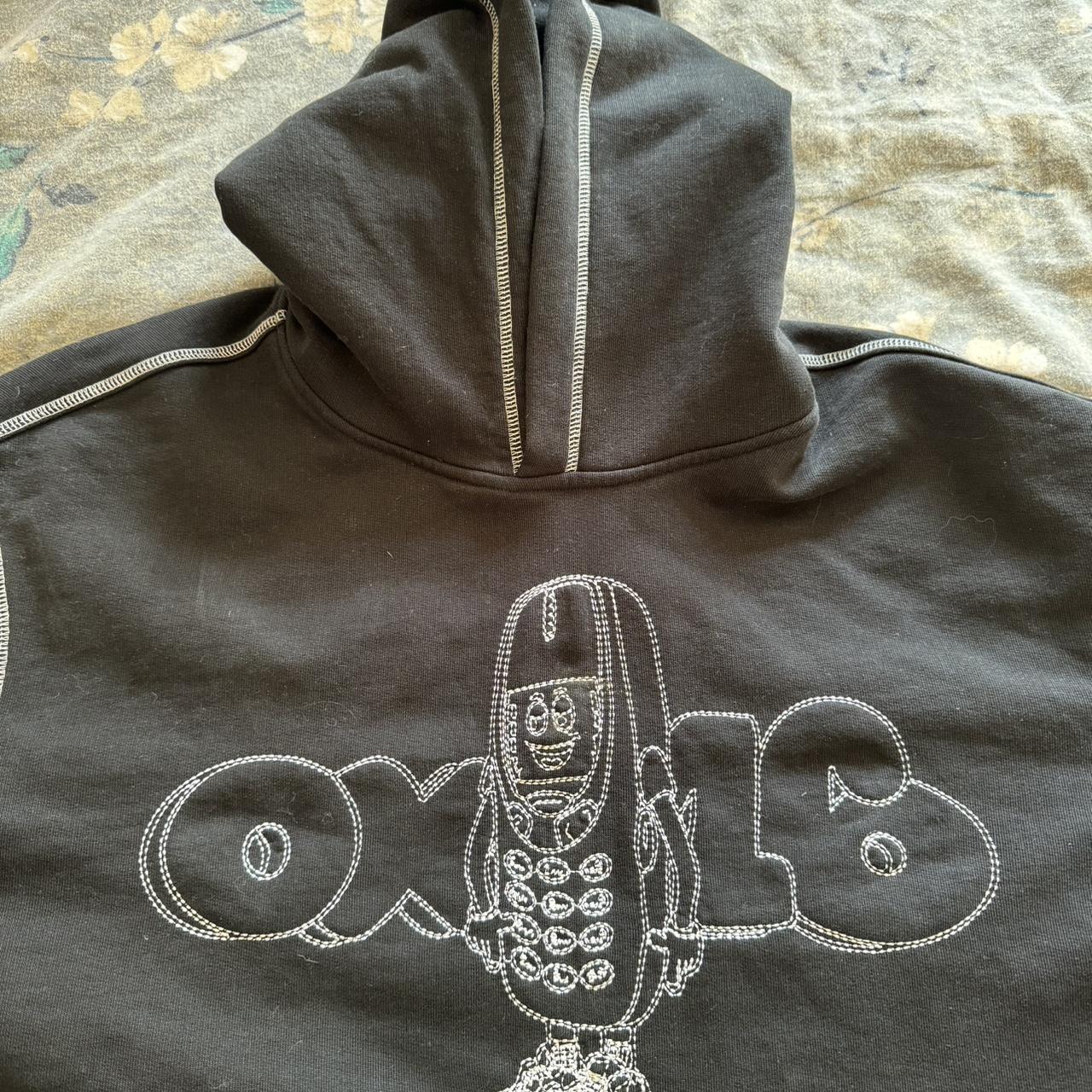Black OX16 hoodie size XL perfect condition not worn... - Depop
