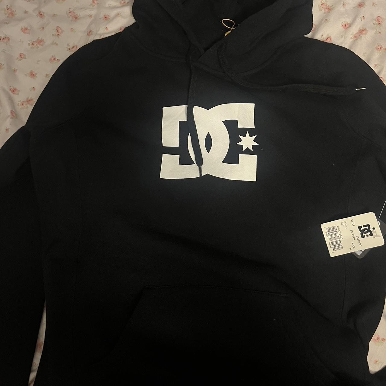 DC Hoodie ( listed as a m fits as a S) #grunge... - Depop