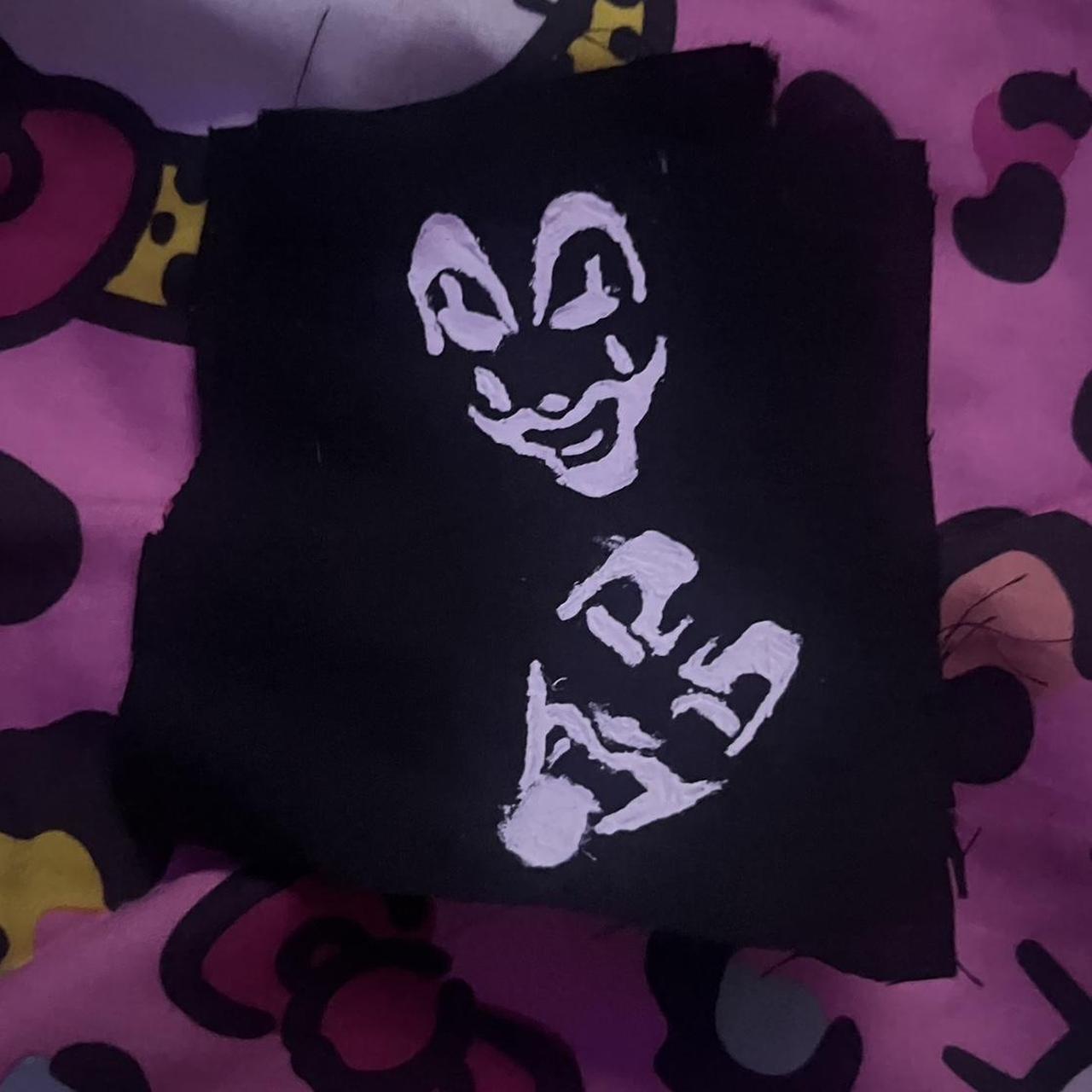 insane clown posse (ICP) patch handpainted by... | Depop