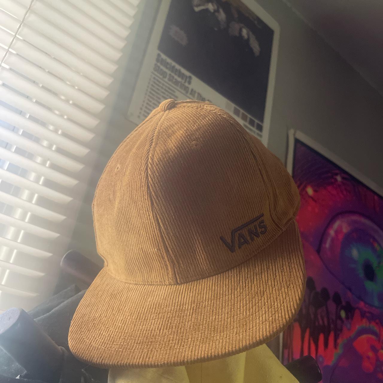 🍁orange corduroy vans hat 🍊 - Depop