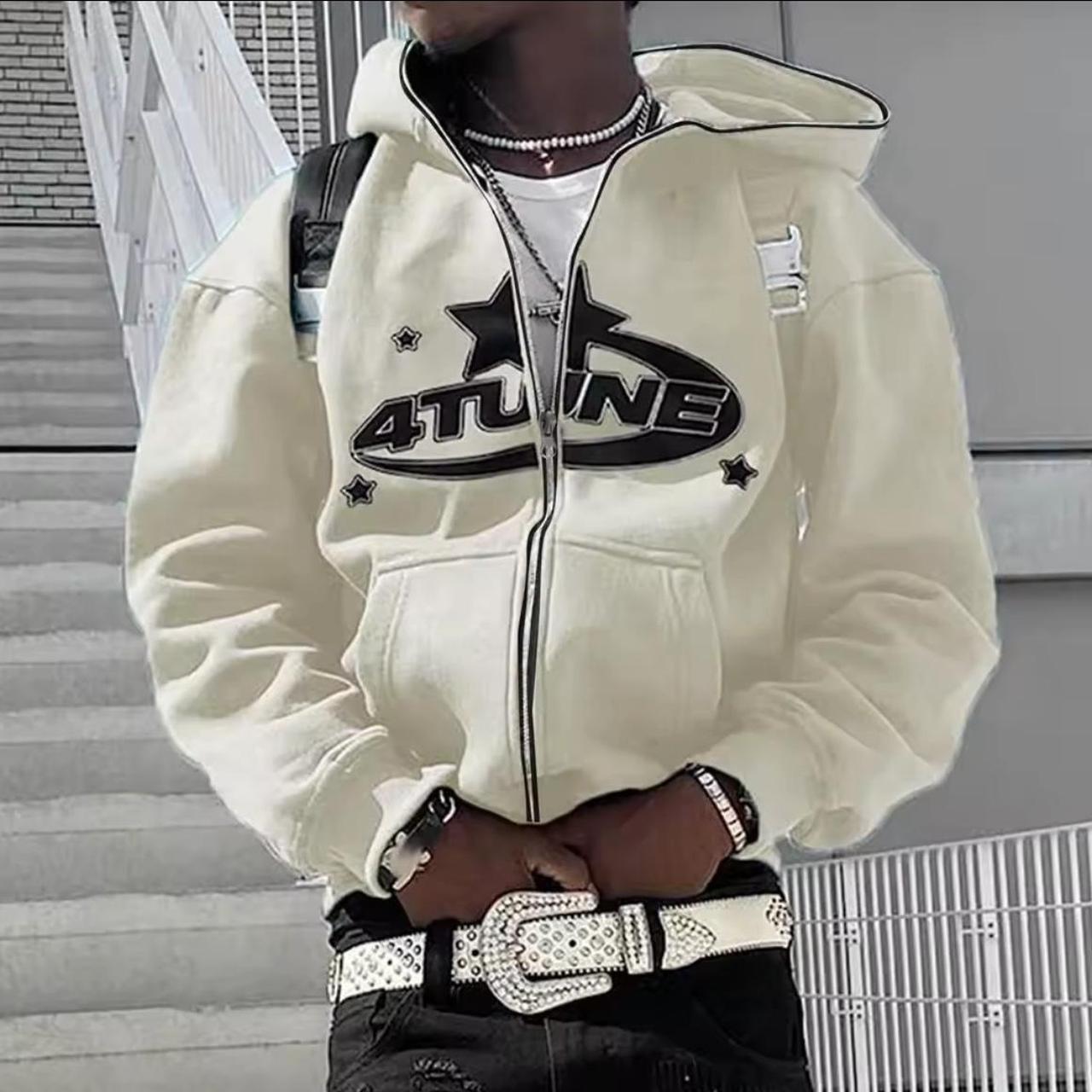 4 tune jacket with a zipper | Depop