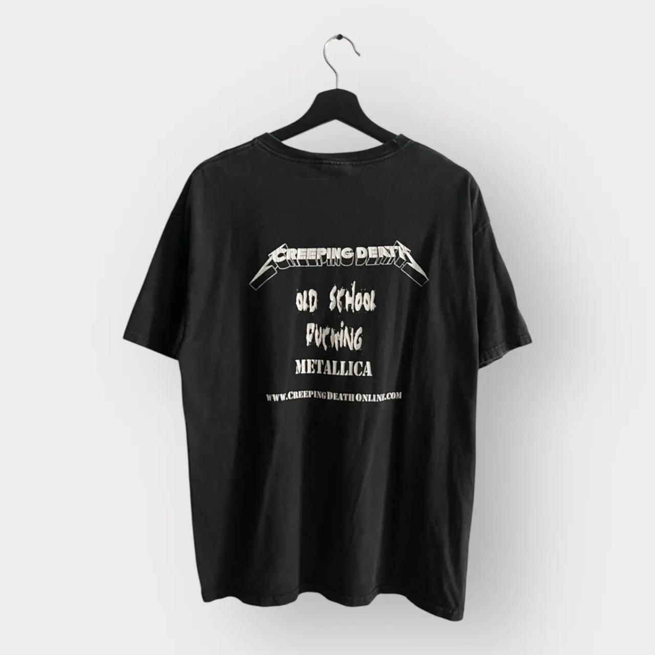 2000s Metallic Creeping Death Promotion Tee Size... | Depop