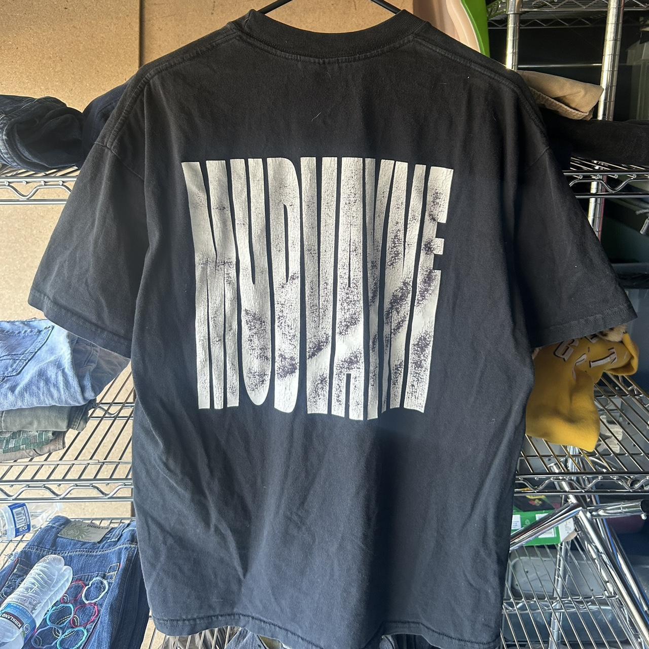 Vintage 2000s MUDVAYNE band grunge tee Zero flaw,... | Depop