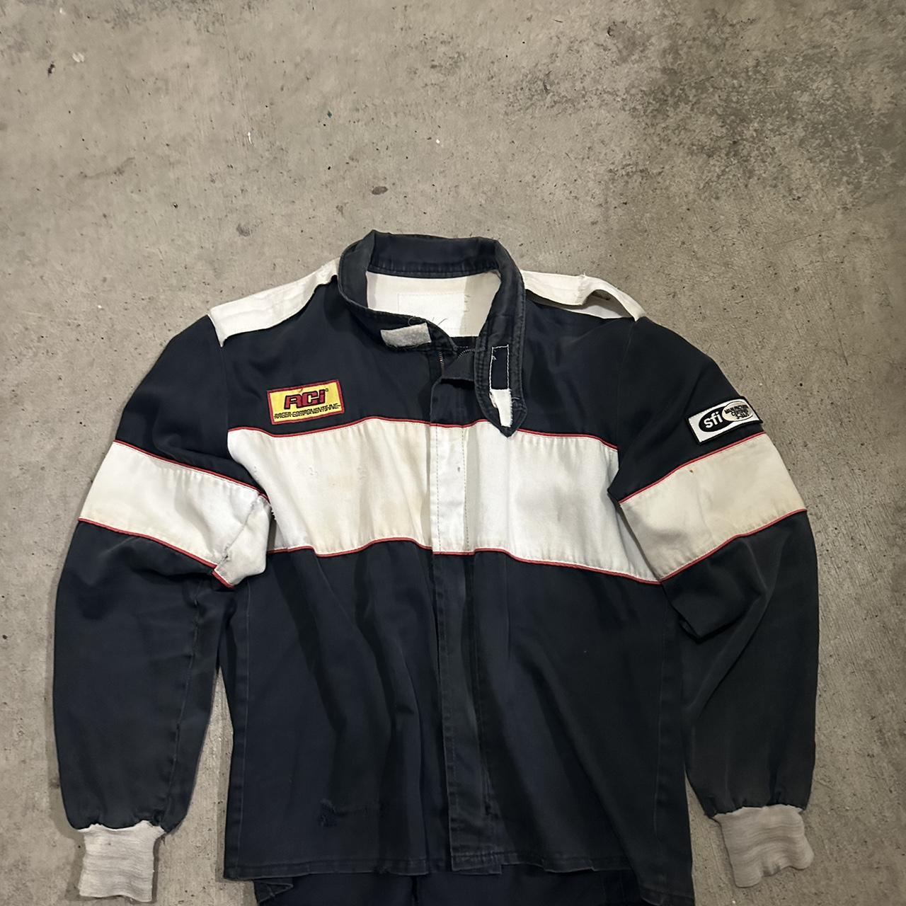 Vintage Mechanics Jacket/Coat looks like a racing... - Depop