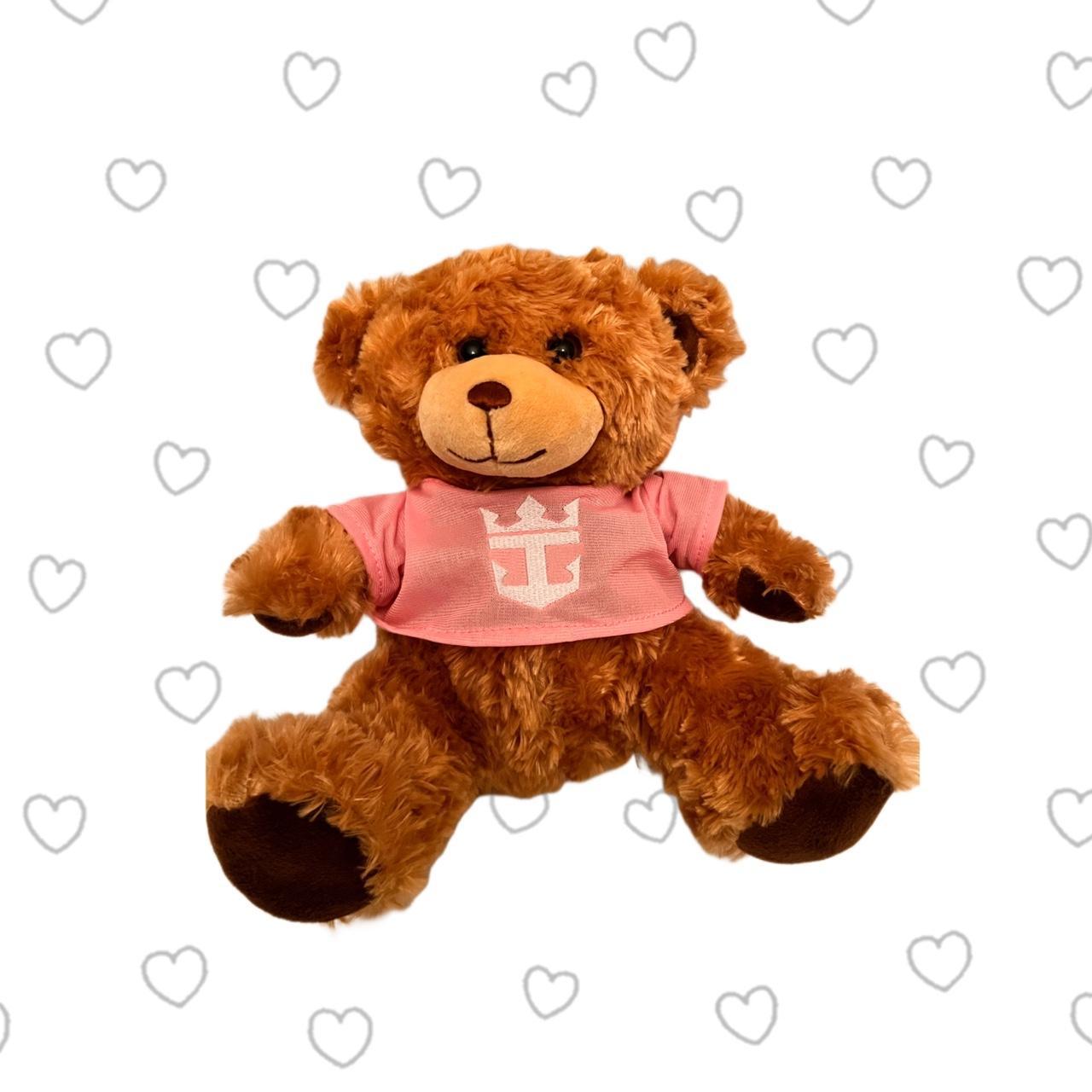 teddy bear w/ Royal Caribbean shirt! this stuffed... - Depop