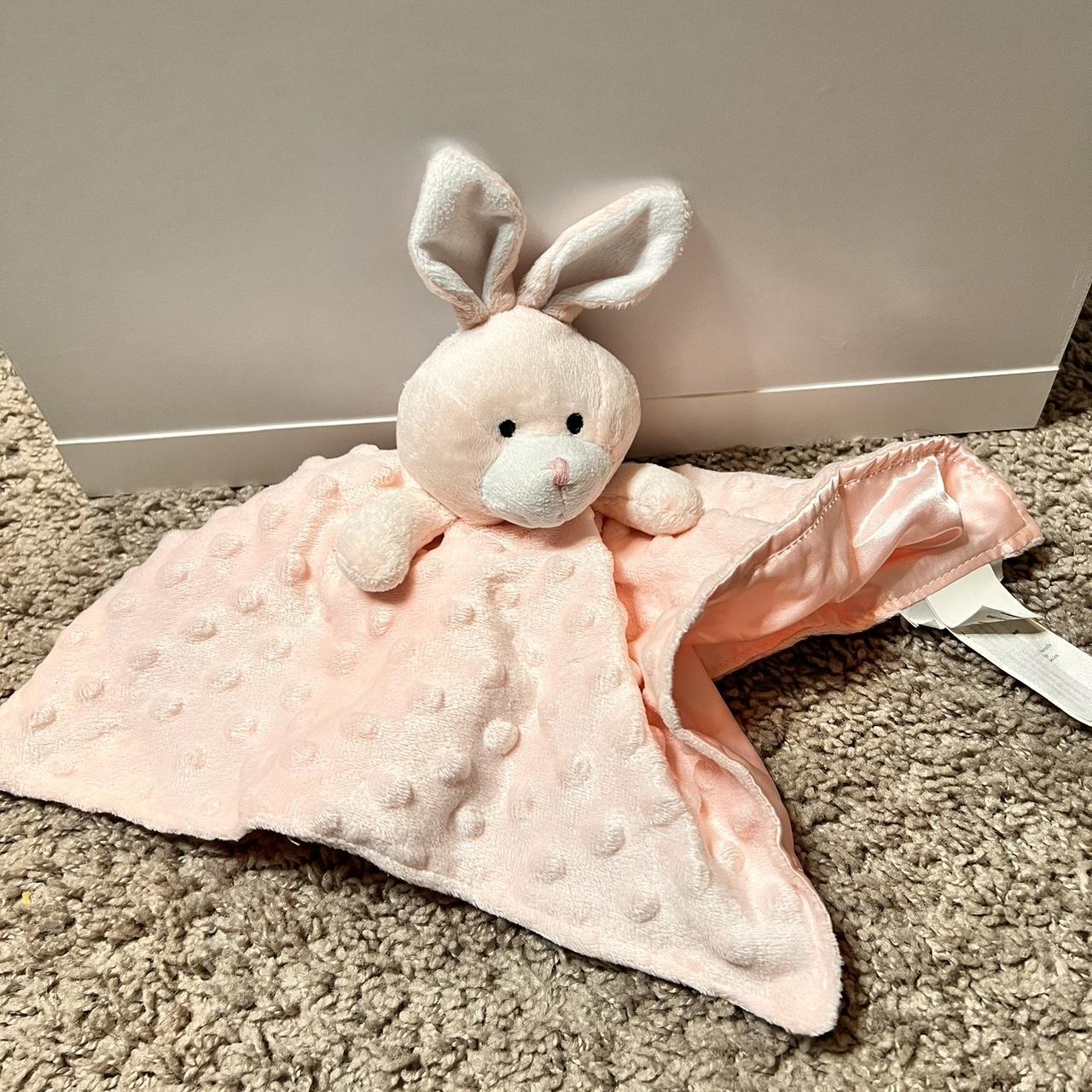 the sweetest pink bunny security blanket ! by:... - Depop