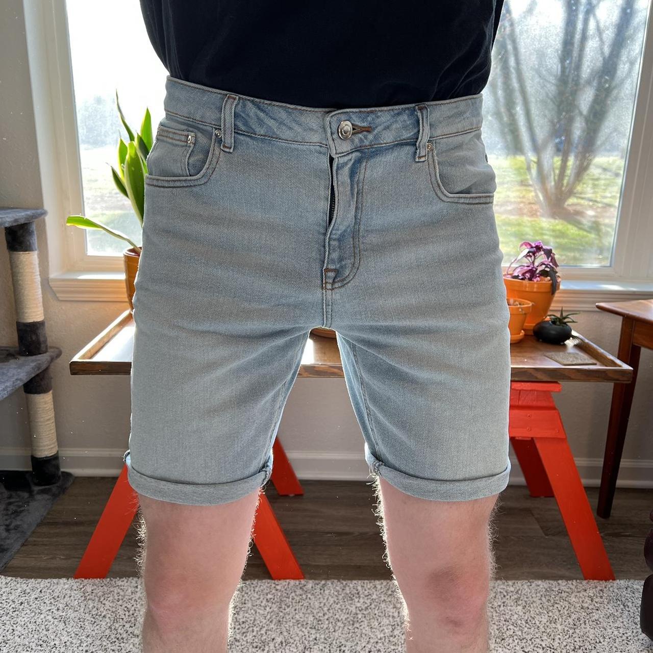 ASOS Design Men's Blue Shorts | Depop