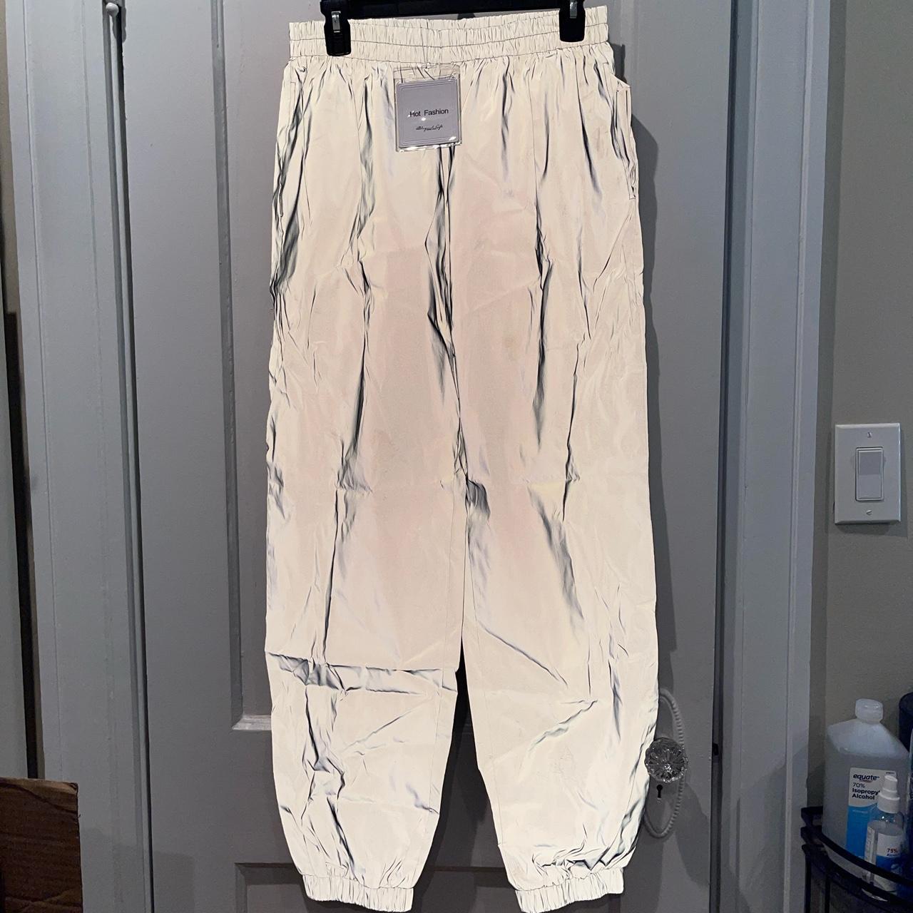 XXL Reflective Joggers (fit like L/XL) Brand new... - Depop