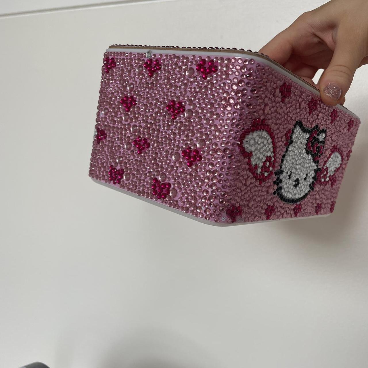 hand bedazzled hello kitty tissue box 💖💗🩷🪩 this can... - Depop
