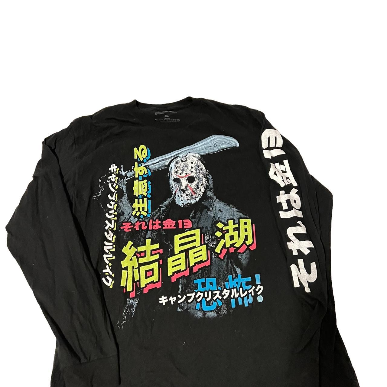 Vintage Friday the 13th Jason long sleeve... - Depop
