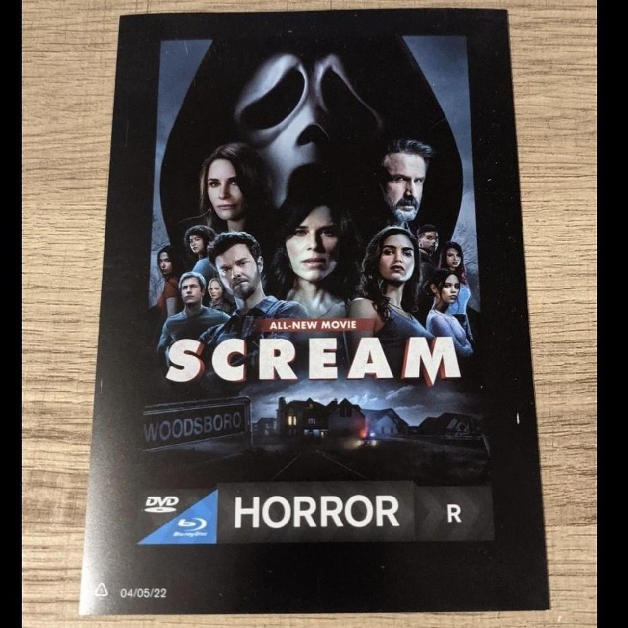 Scream MINI Movie Poster Just About 4 1/2 x 6 1/2... - Depop