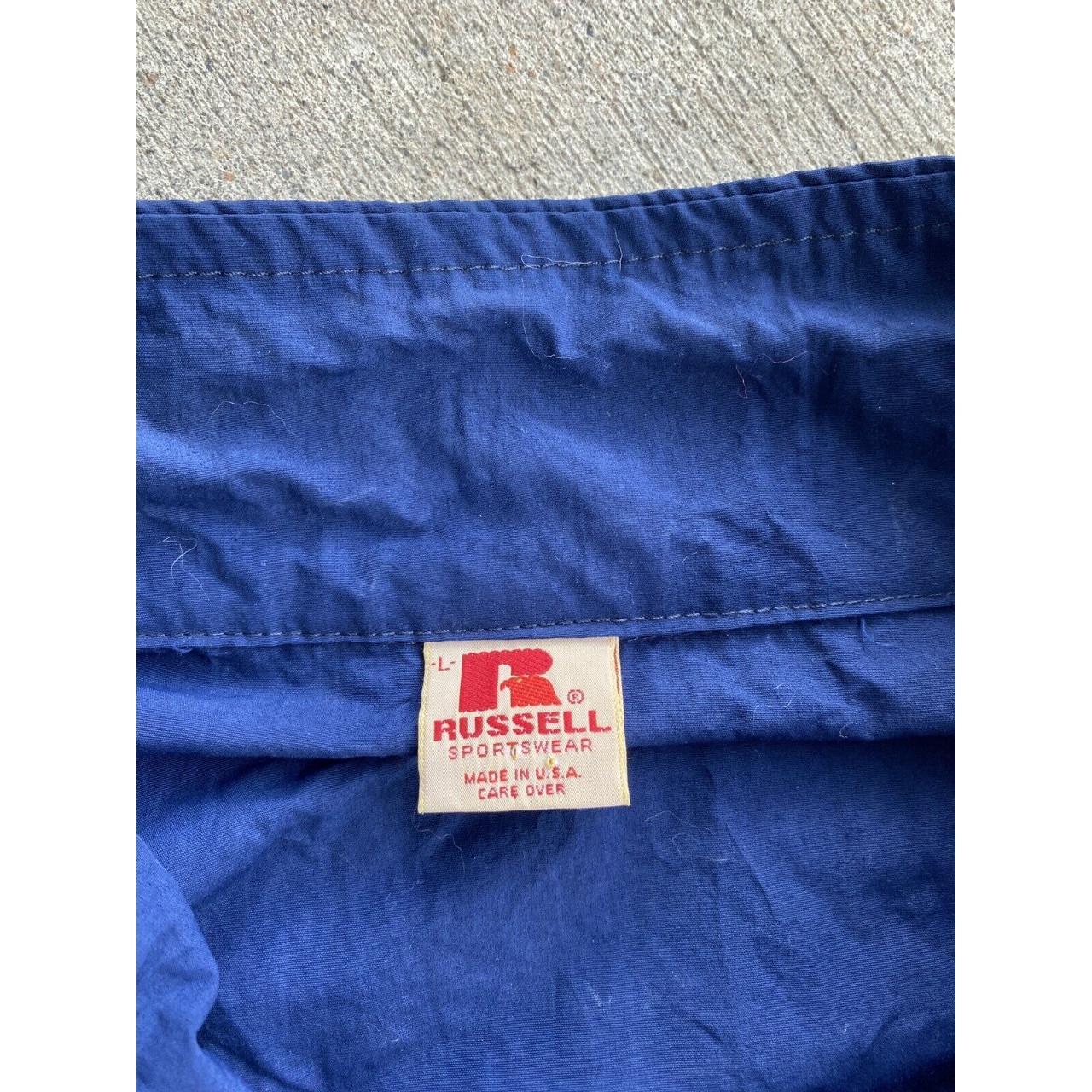 Russell Athletic Men's Blue Jacket | Depop