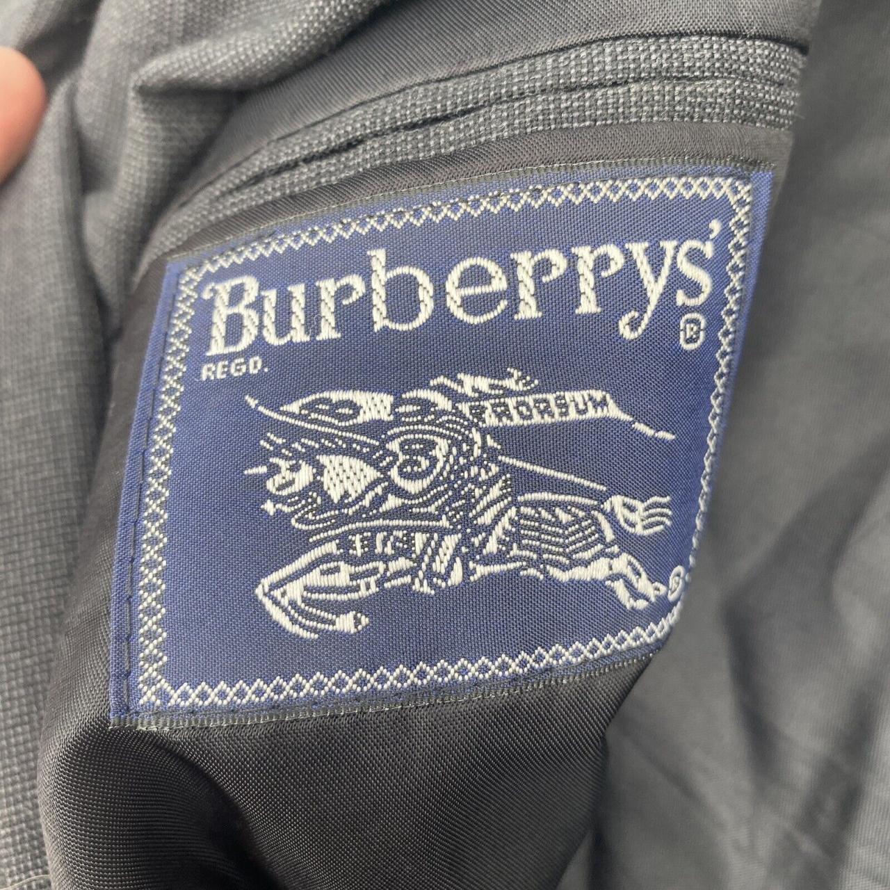 - Vintage Burberrys 100% Pure Wool Sport Coat Blazer... - Depop