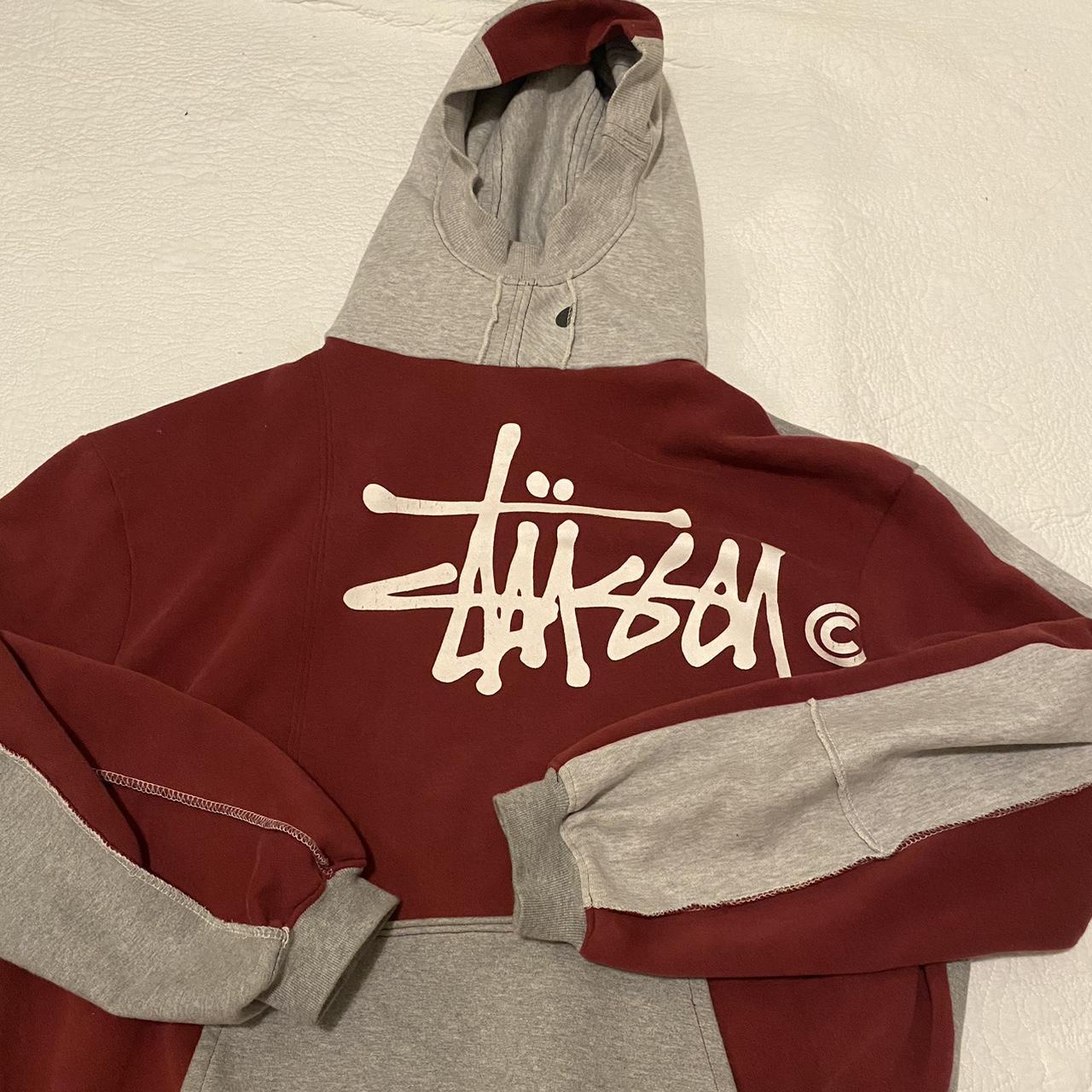 Stussy hoodie Stussy custom made hoodie done by... - Depop