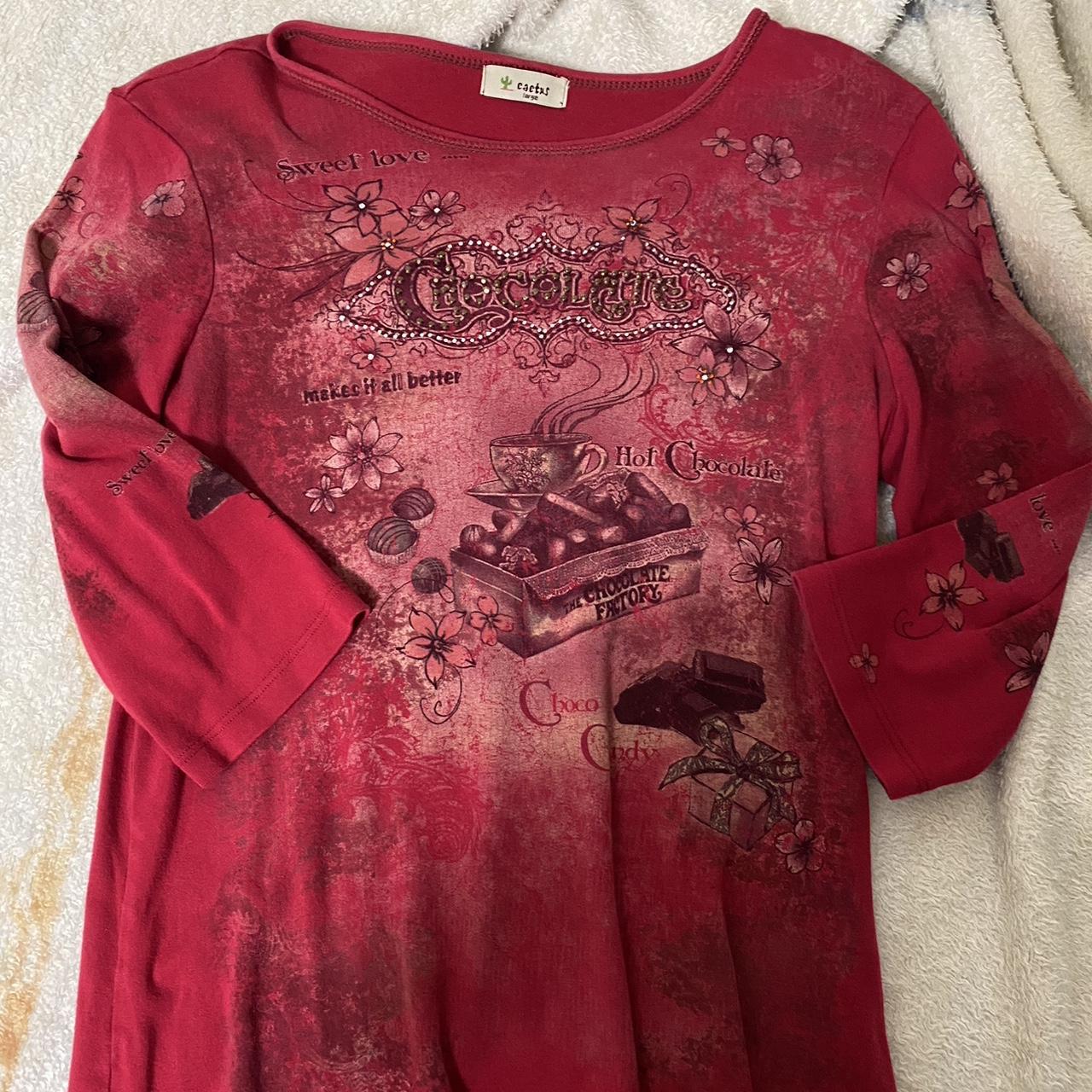 y2k hot pink rhinestone top has a very unique... - Depop