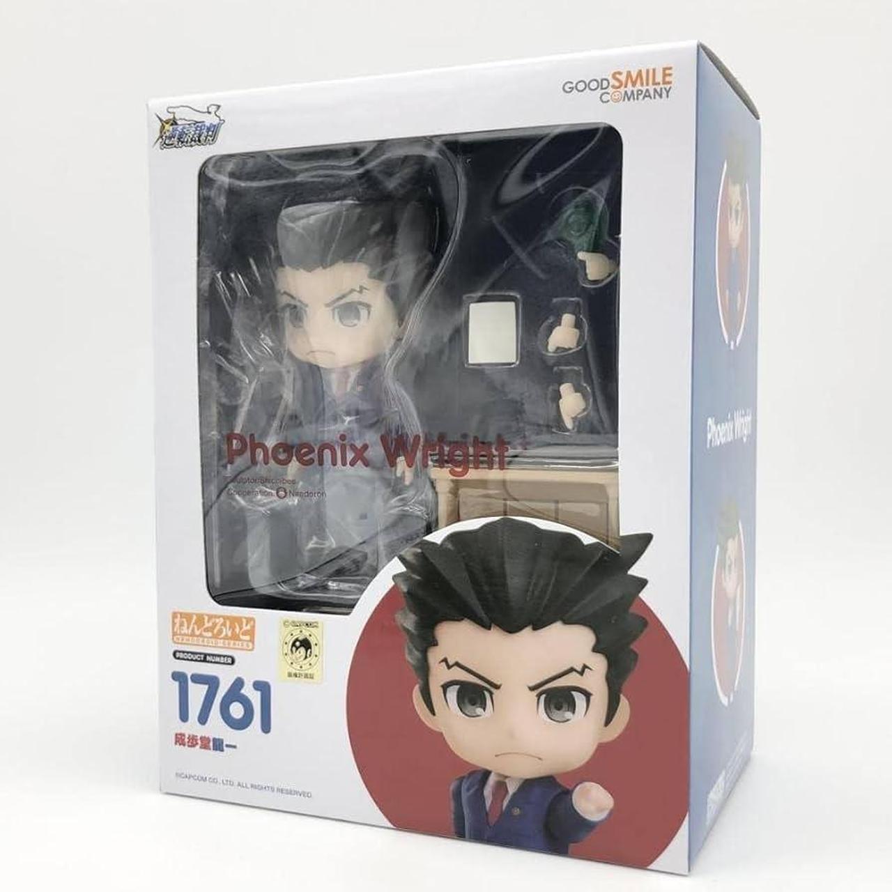 Ace Attorney Phoenix Wright Nendoroid 1761 and 1762... | Depop