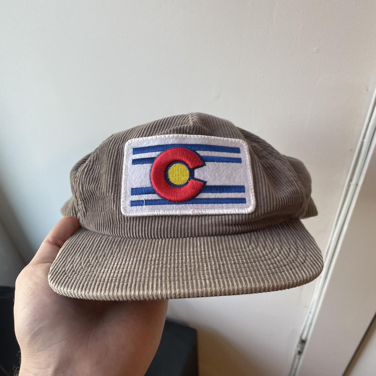 Colorado corduroy SnapBack hat #colorado #vintage... - Depop
