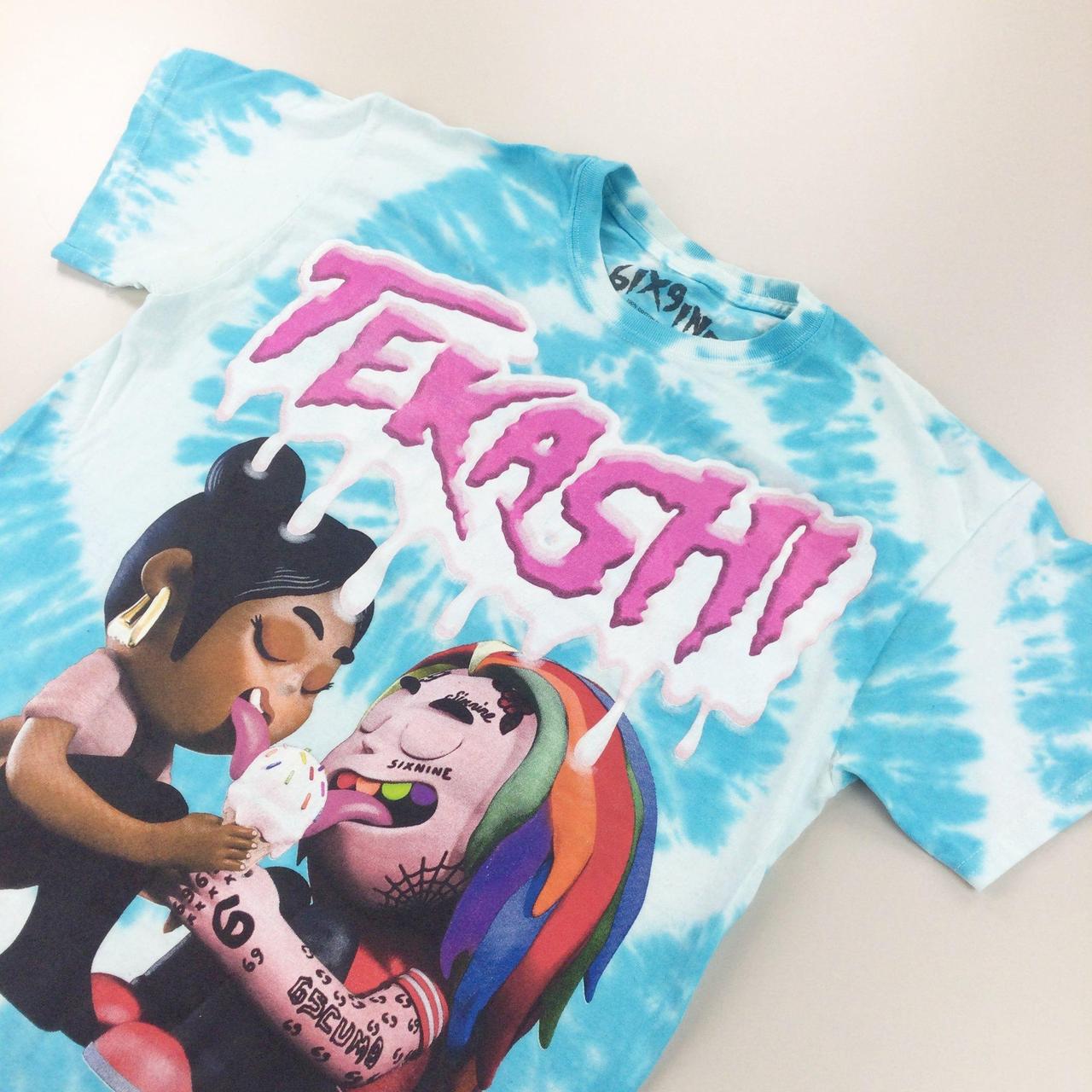 Modern 6ix9ine Graphic Tie Dye T-Shirt... - Depop