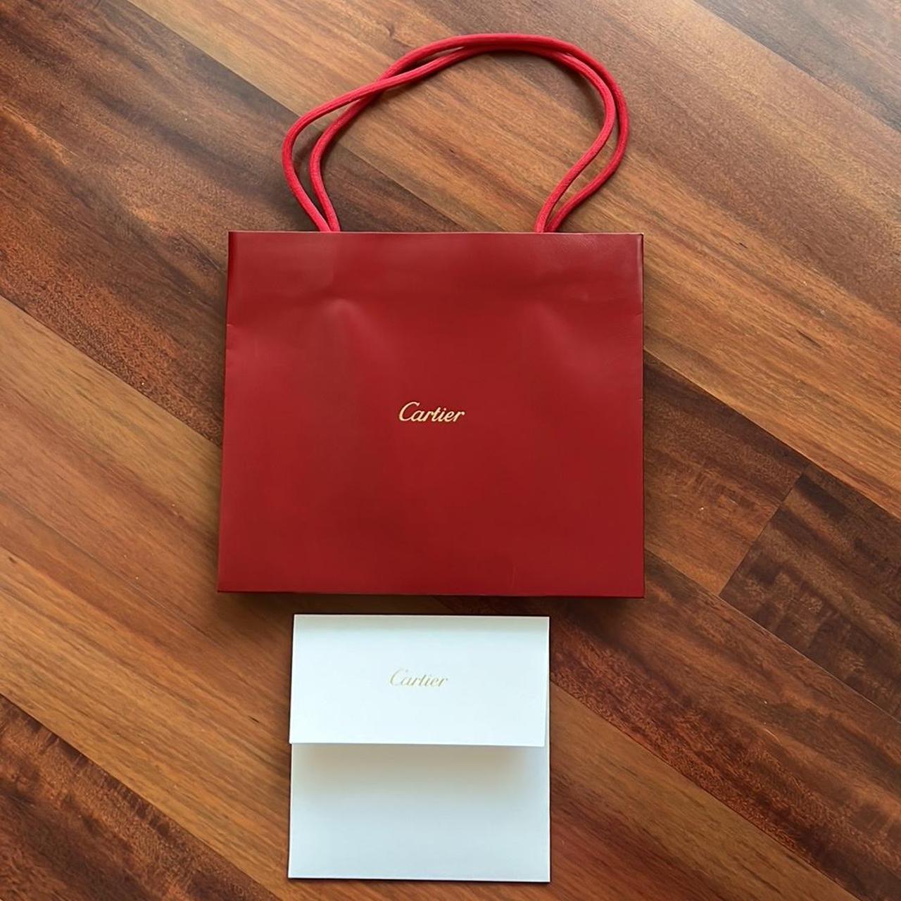 Cartier gift bag SHIPS SAME DAY OR WITHIN 24 HOURS... - Depop