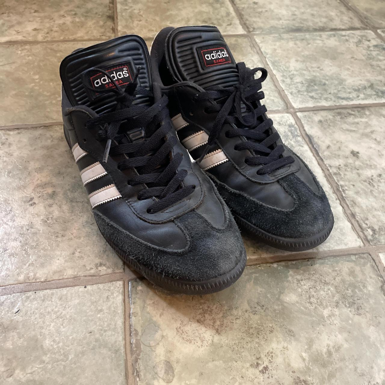 Black Adidas Sambas Size 10 ️DM BEFORE... - Depop