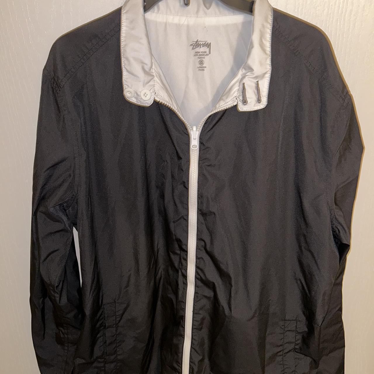 Stussy Windbreaker (Sample) Reversible Used Size XL... - Depop