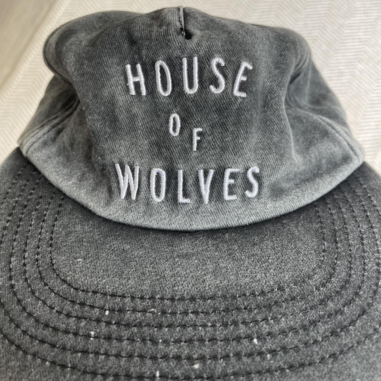 House of Wolves hat Faded grey - Depop