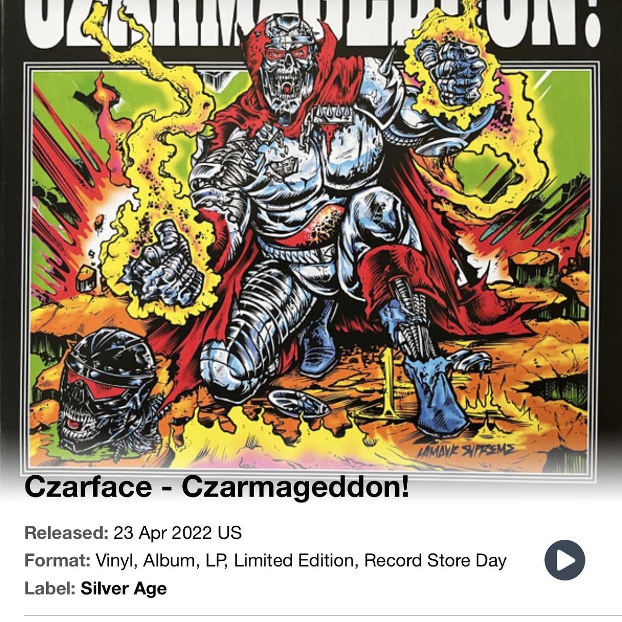 Czarface - Czarmageddon Pressing info shown #hiphop... - Depop