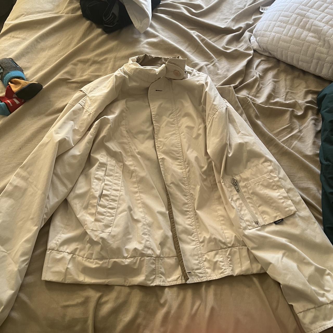 Vintage off white London fog jacket | Depop