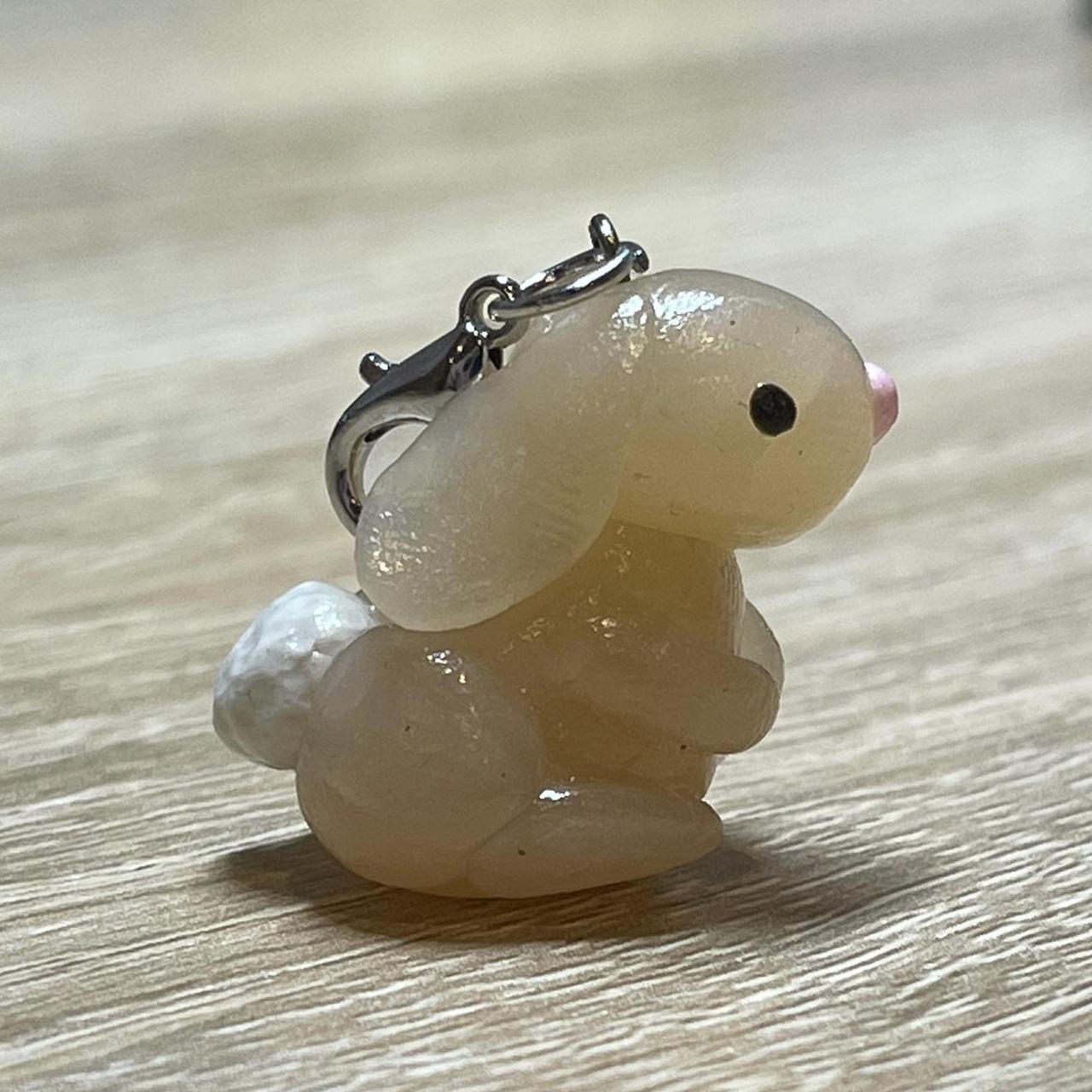 Handmade polymer clay bunny 🐰 #charm #jewelry... - Depop