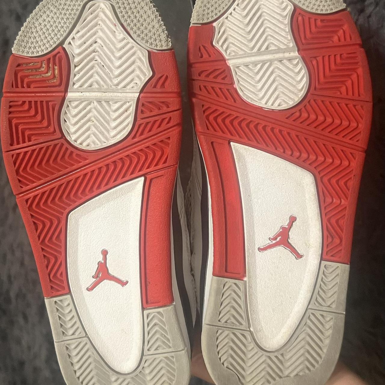 Jordan 4 Fire Red 2020 Size 3Y Comes with Original Box - Depop