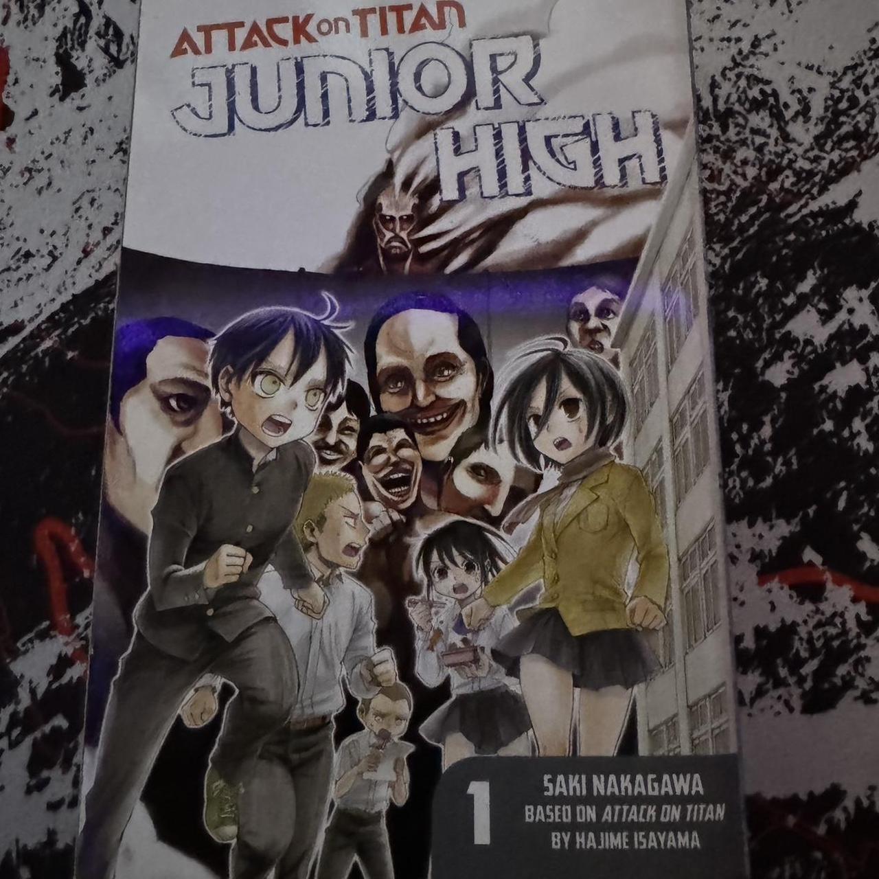 Attack on Titan Junior High Book 1 - Depop