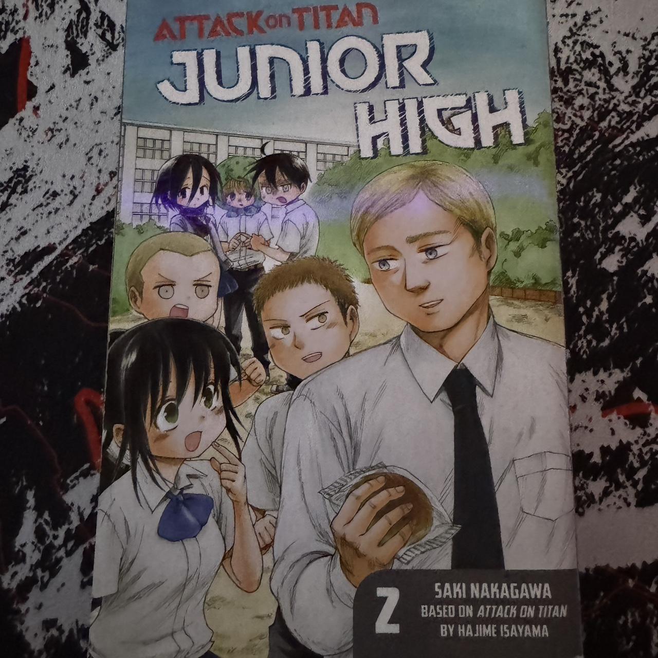 Attack on Titan Junior High Book 2 - Depop