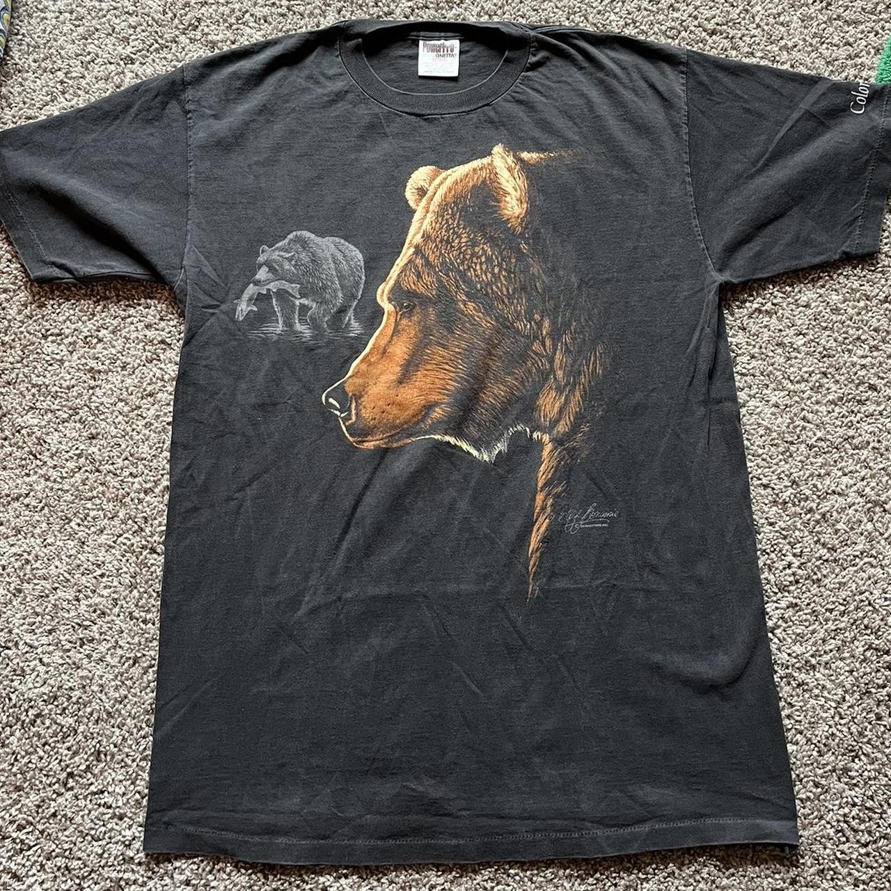 Vintage Colorado bear shirt Single stitch Men’s large - Depop