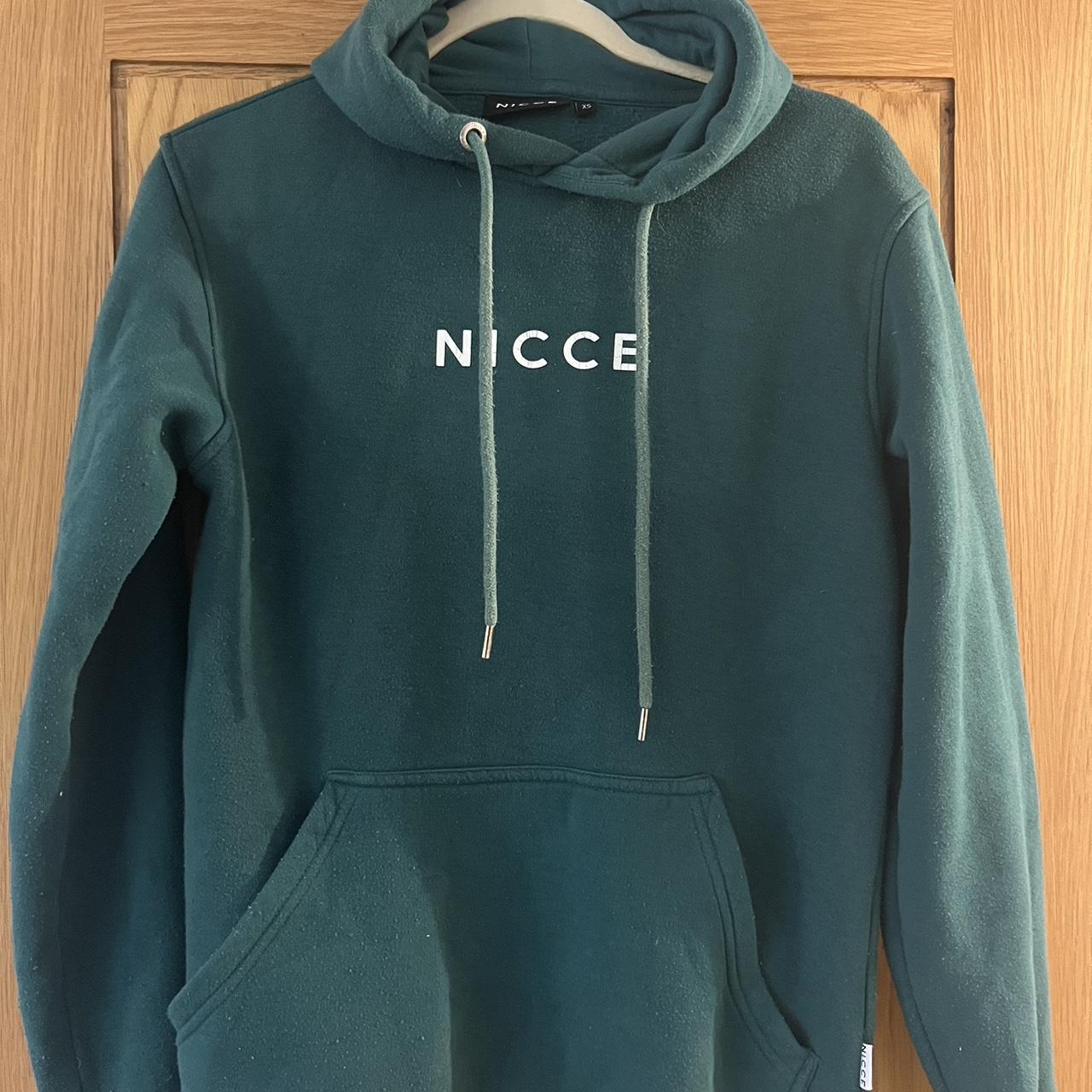 Green NICCE Hoodie Size XS Great condition #nicce... - Depop