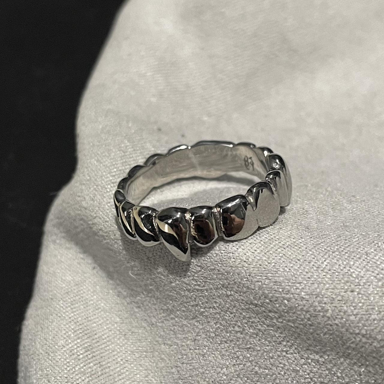 Hard Jewelry Grill Ring size 8 Never worn - Depop
