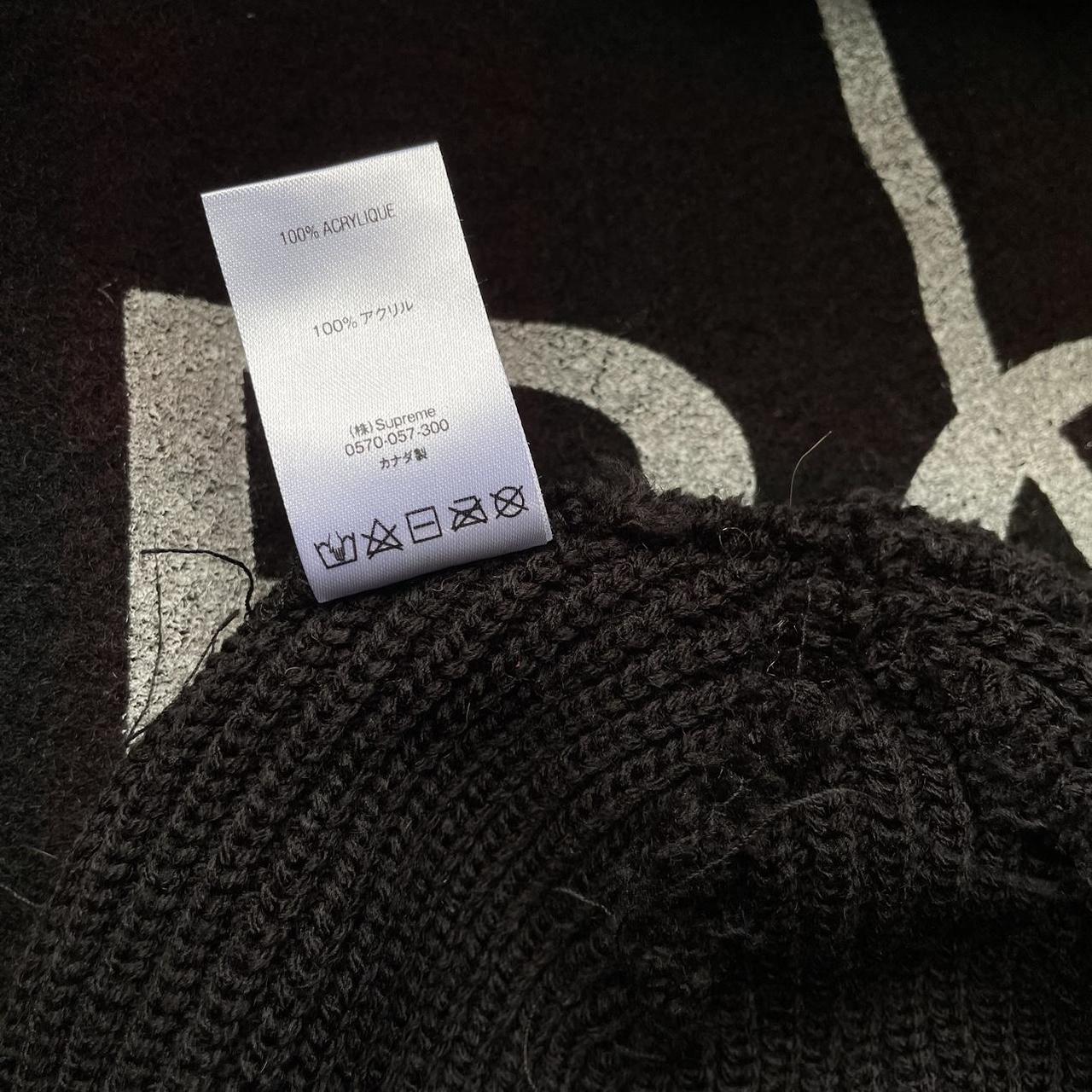 Supreme Gonz Beanie Black Spellout gonz font black... | Depop