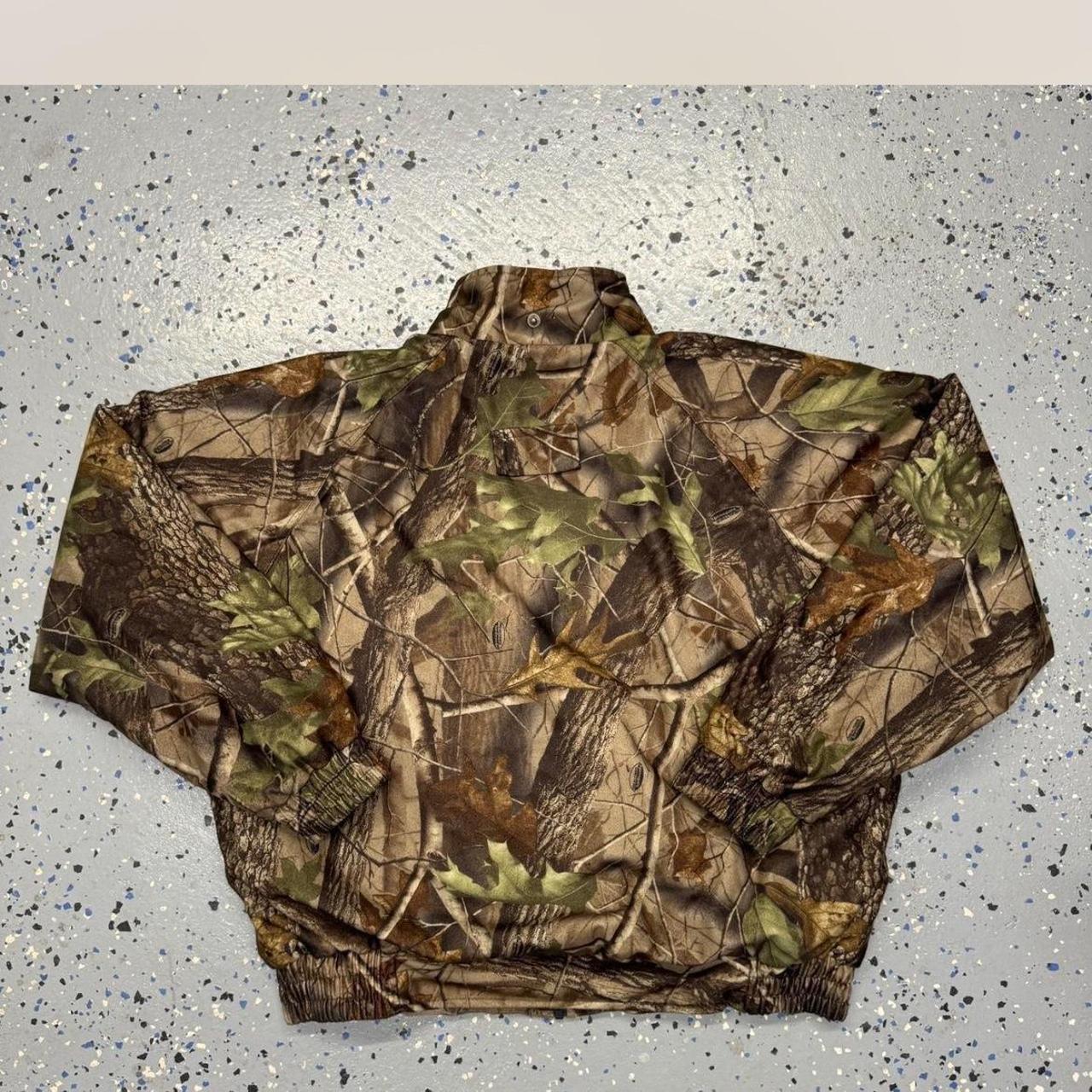 Y2K 00s Woolrich Realtree Puffer Jacket Camouflage... - Depop