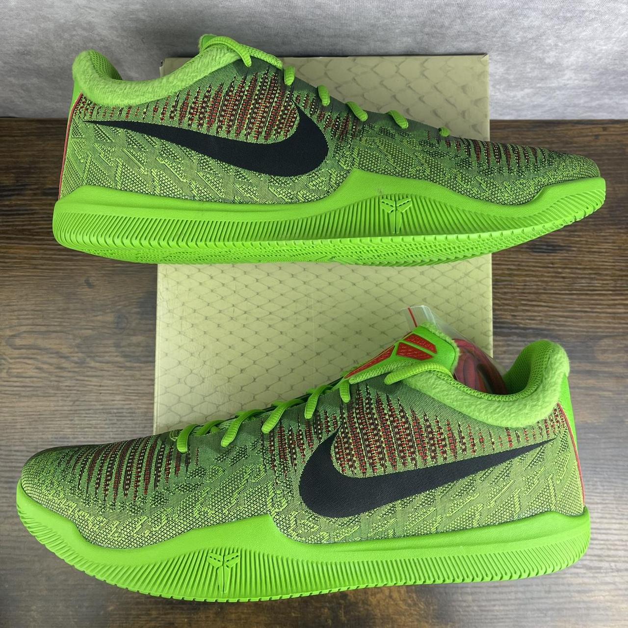 NEW Nike Mamba Rage Grinch Size 15 908972-300 Green... | Depop