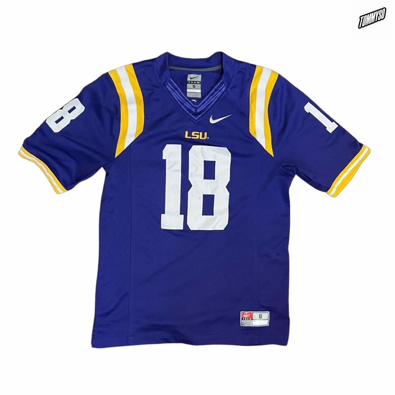 LSU #18 FOOTBALL JERSEY College / NFL Jersey /... - Depop